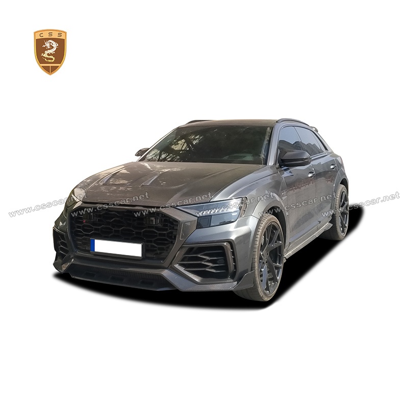 Audi Q8 modified mansory hood