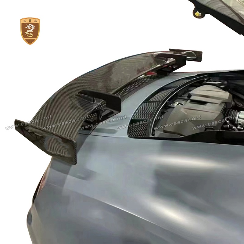 Audi R8 modified performance spoiler