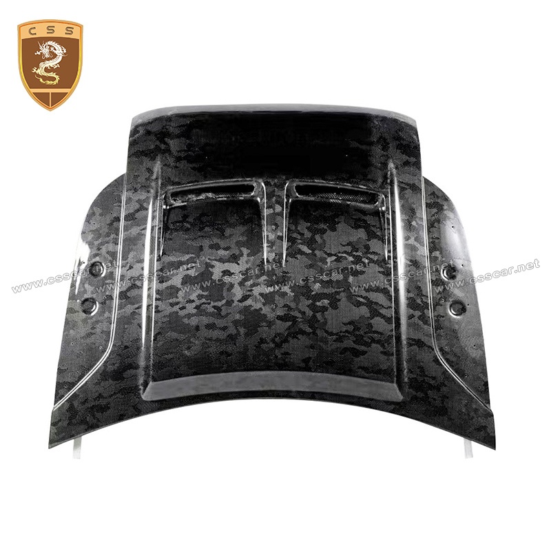 land rover defender svr dry carbon fiber hood