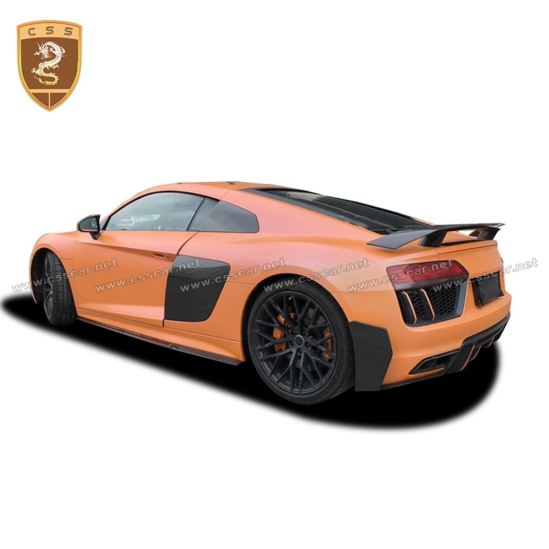 16-18 Audi R8 Carbon Fiber Side Skirts