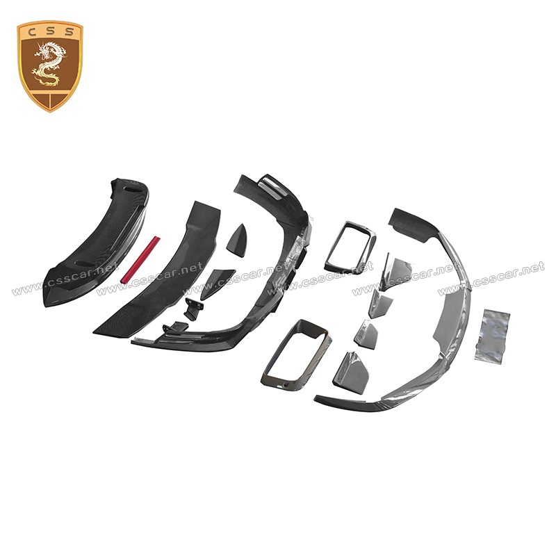 For Porsche 992 turbo modified brabus dry carbon fiber body kit