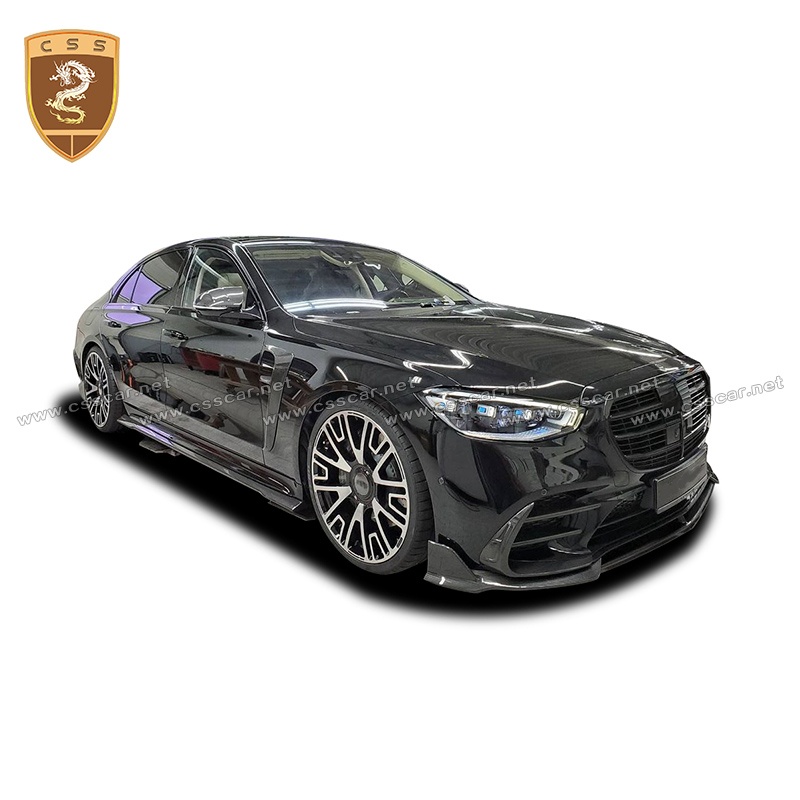 Benz S class W223 modified mansory dry carbon fiber body kit