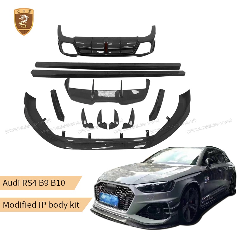For Audi RS4 B9B10 update IP body kit