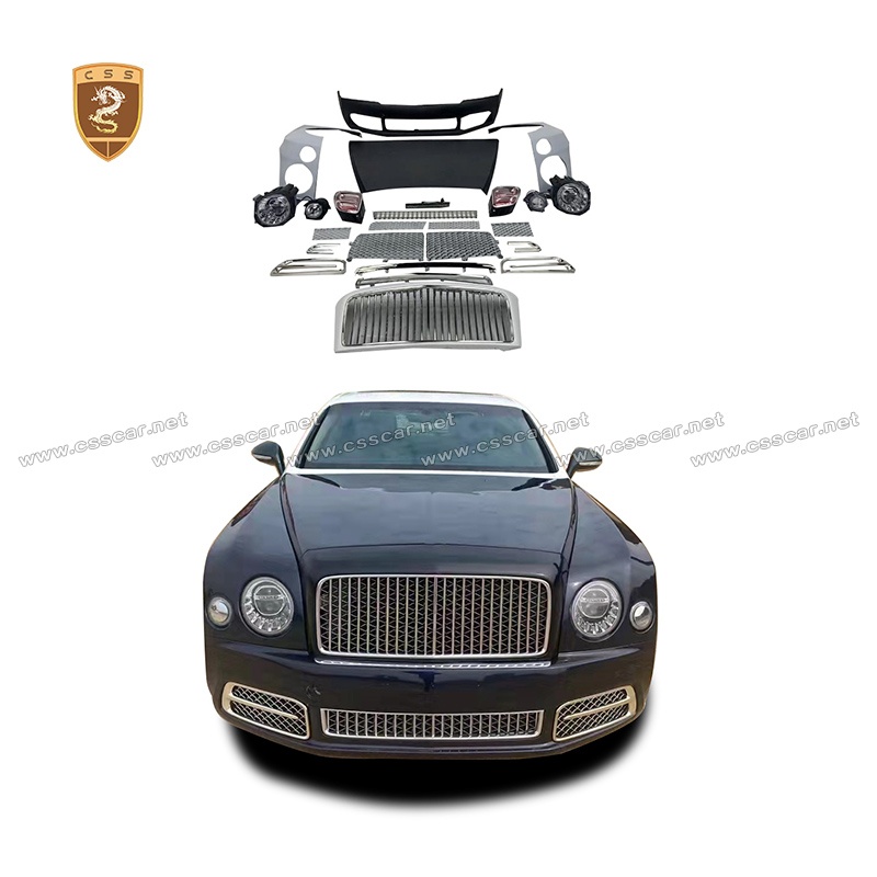 Bentley Mulsanne old to new style body kit