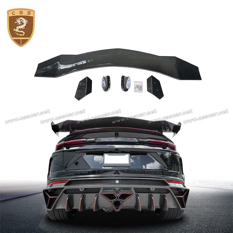 Lamborghini-URUS-mansory dry carbon high rear wing