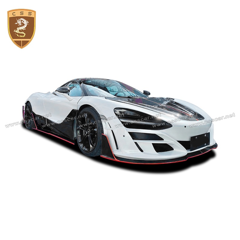 McLaren 720s modified mansory body kit
