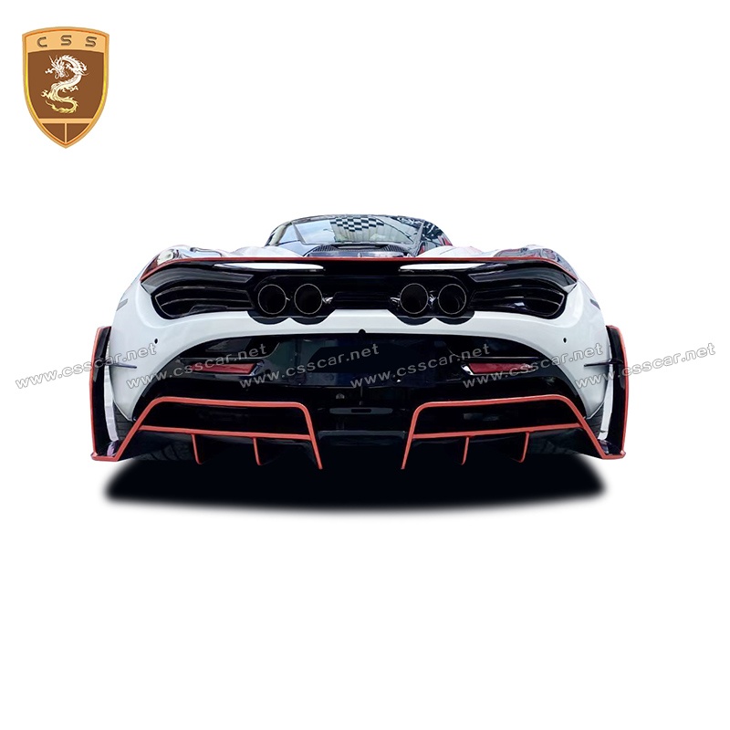 McLaren 720s modified mansory body kit