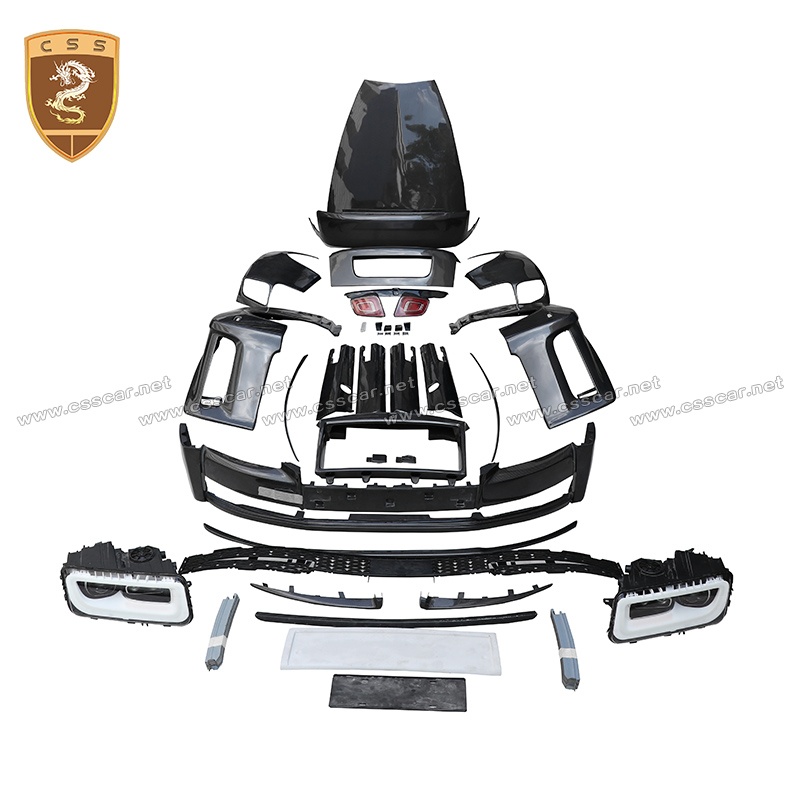 Rolls-Royce Phantom phantom old to new 8th generation body kit headlights
