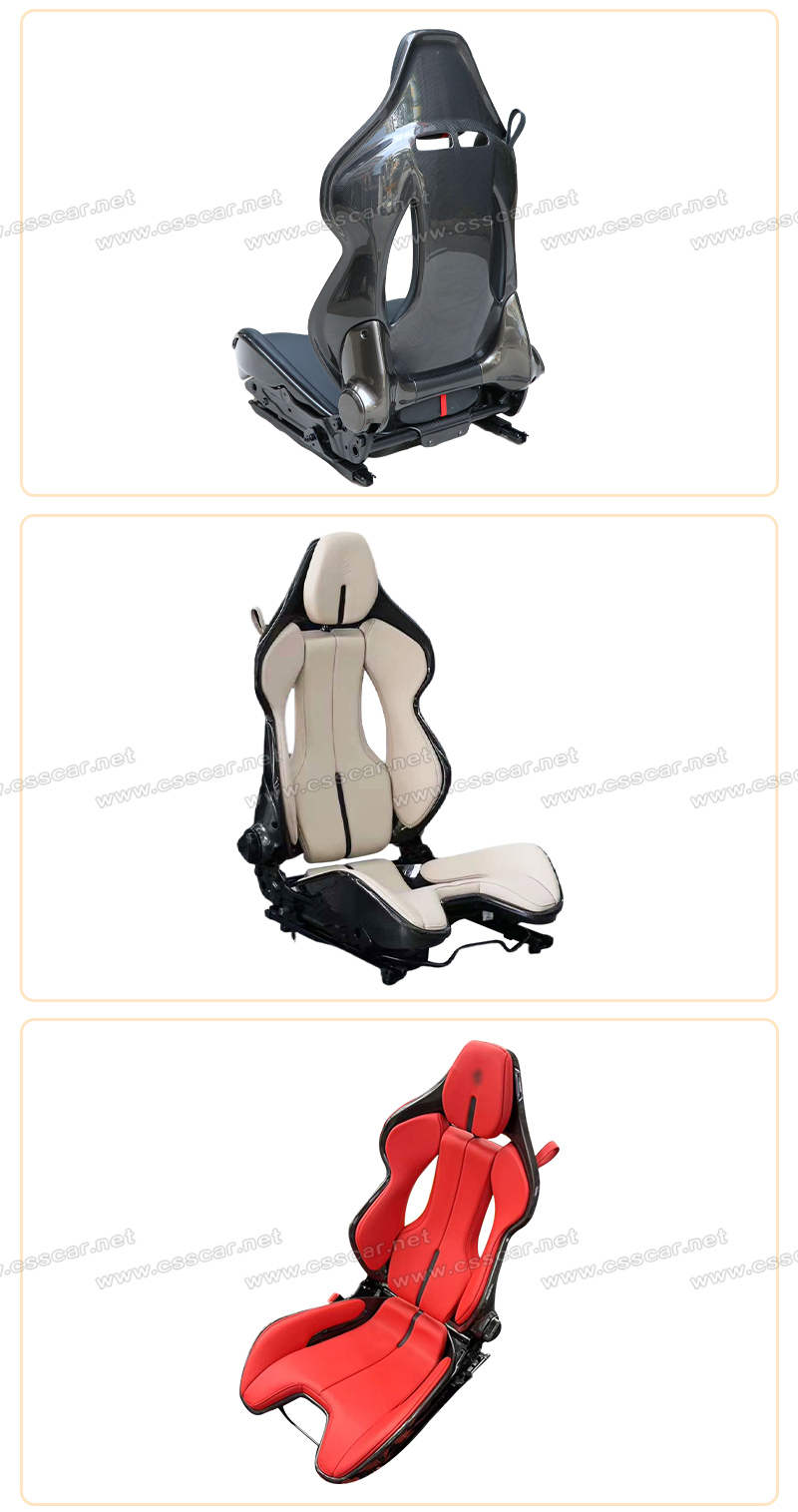 For Ferrari SF90-458-488-812-F8-296 GTB Track Edition seat