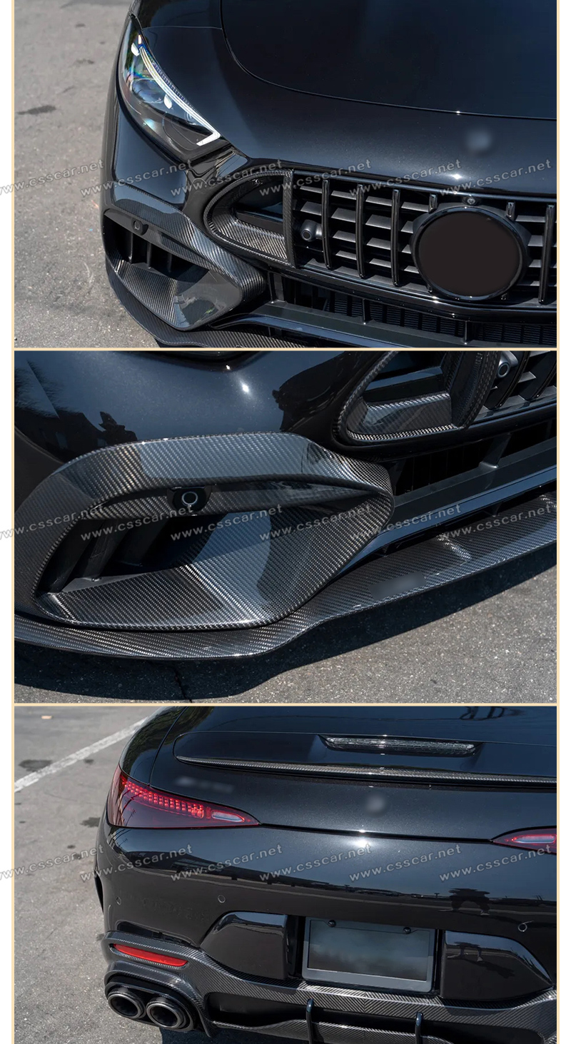 For Mercedes-benz SL63 amg SL55 SL43 update BB body kit